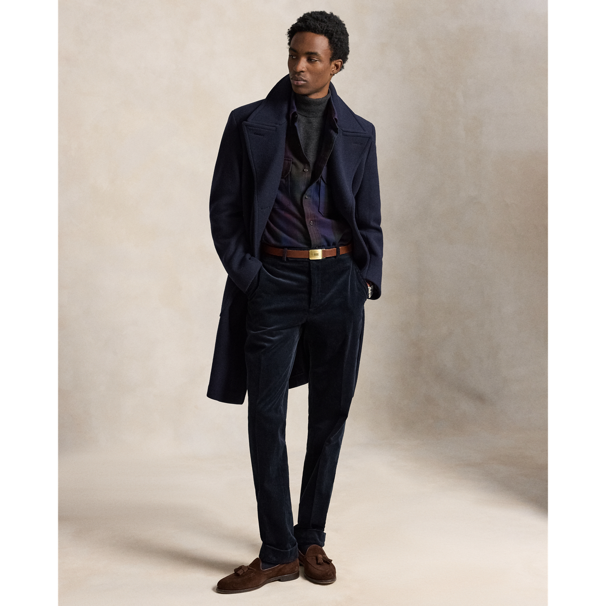 RALPH LAUREN Corduroy Suit Trousers